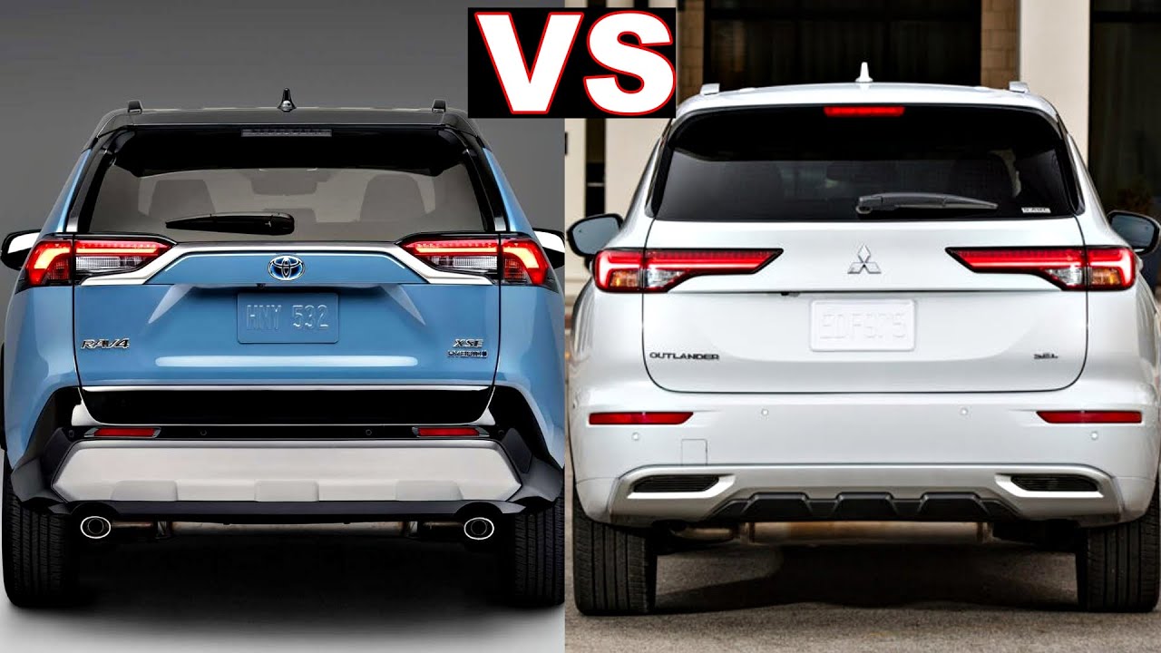 2022 Toyota RAV vs Mitsubishi Outlander (2022) High efficient SUVs ...