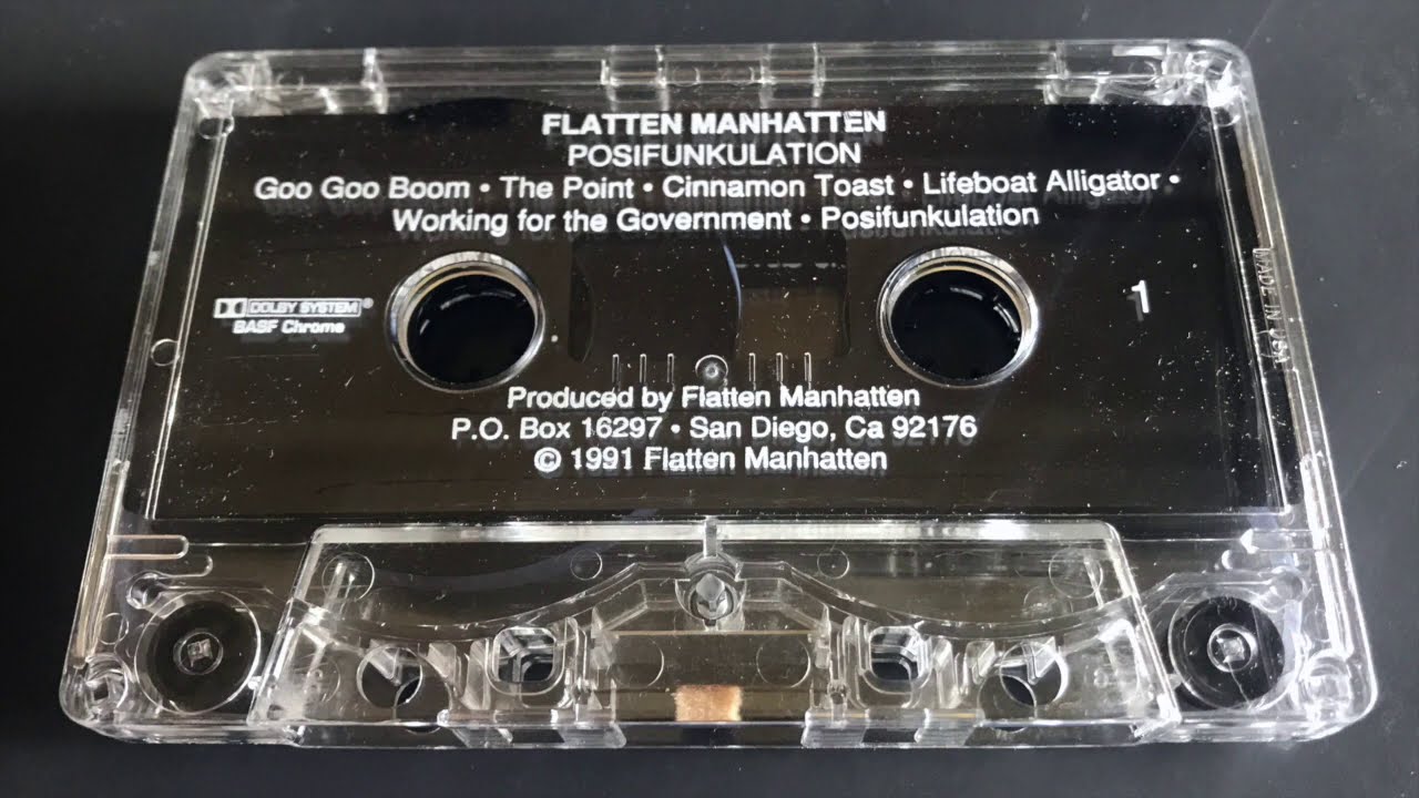 Flatten Manhattan Posifunkulation 1991 Demo Tape - YouTube