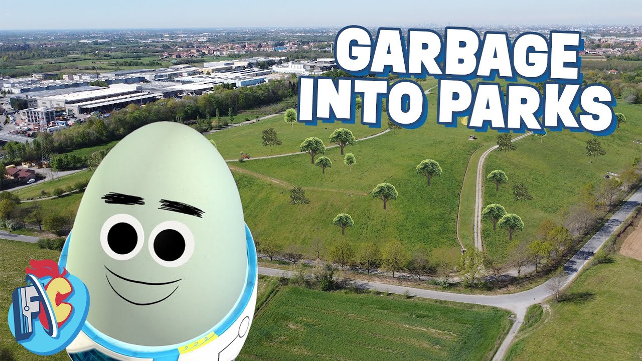 Transforming garbage dumps into parks! | Future Chicken - YouTube