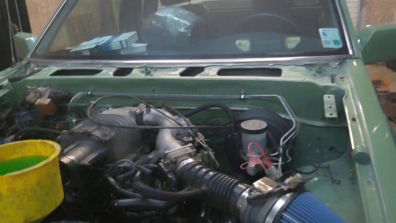 D21 Nissan Hardbody vg33er Supercharged Swap Startup! - YouTube