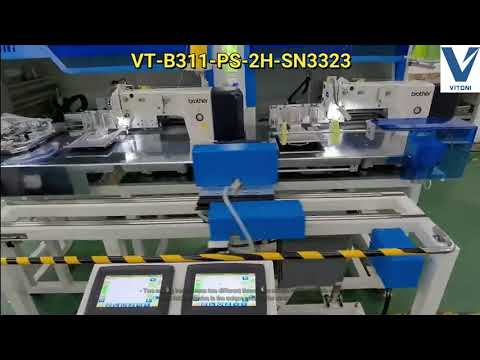 VITONI VT B311 PS 2H SN3323 Double Head Pocket Setter New - YouTube