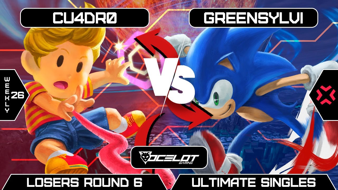 EBA Weekly 26 - Cu4dr0 (Lucas) vs. GreenSylvi (Sonic) - Losers Round 6 ...