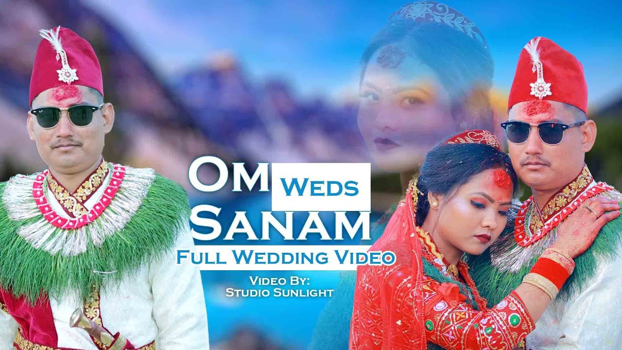 Om & Sanam ll Tharu wedding full video ll Sunlight Studio 2080 - YouTube