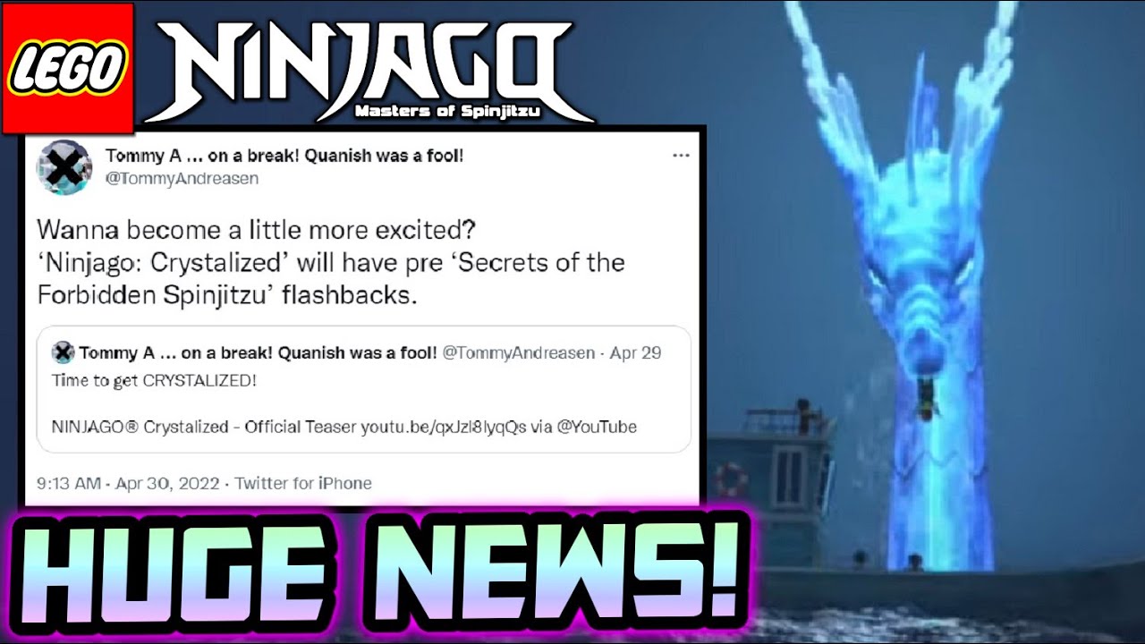 Ninjago Creator Reveals HUGE Crystalized News! 🐲 - YouTube