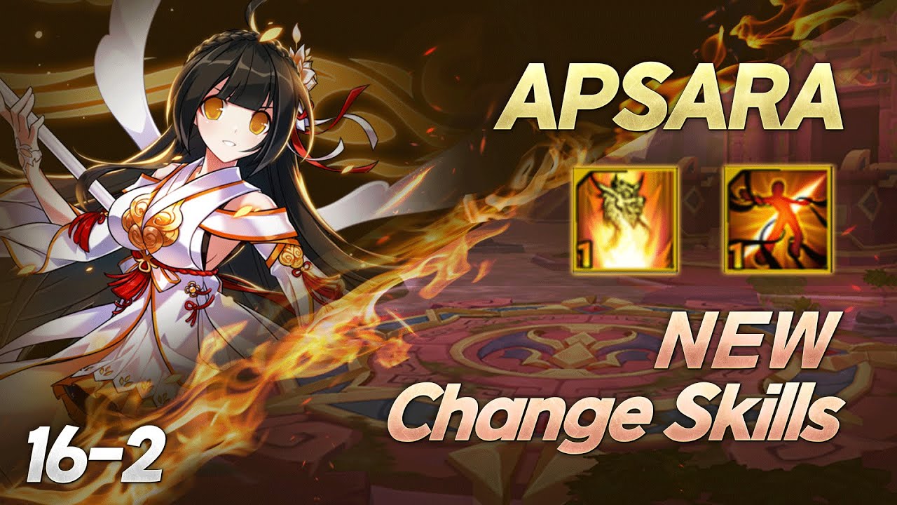[Elsword KR / 엘소드] 비천 신규 체인지 스킬로 초상돌기 / Apsara new change skill play 16-5 - YouTube