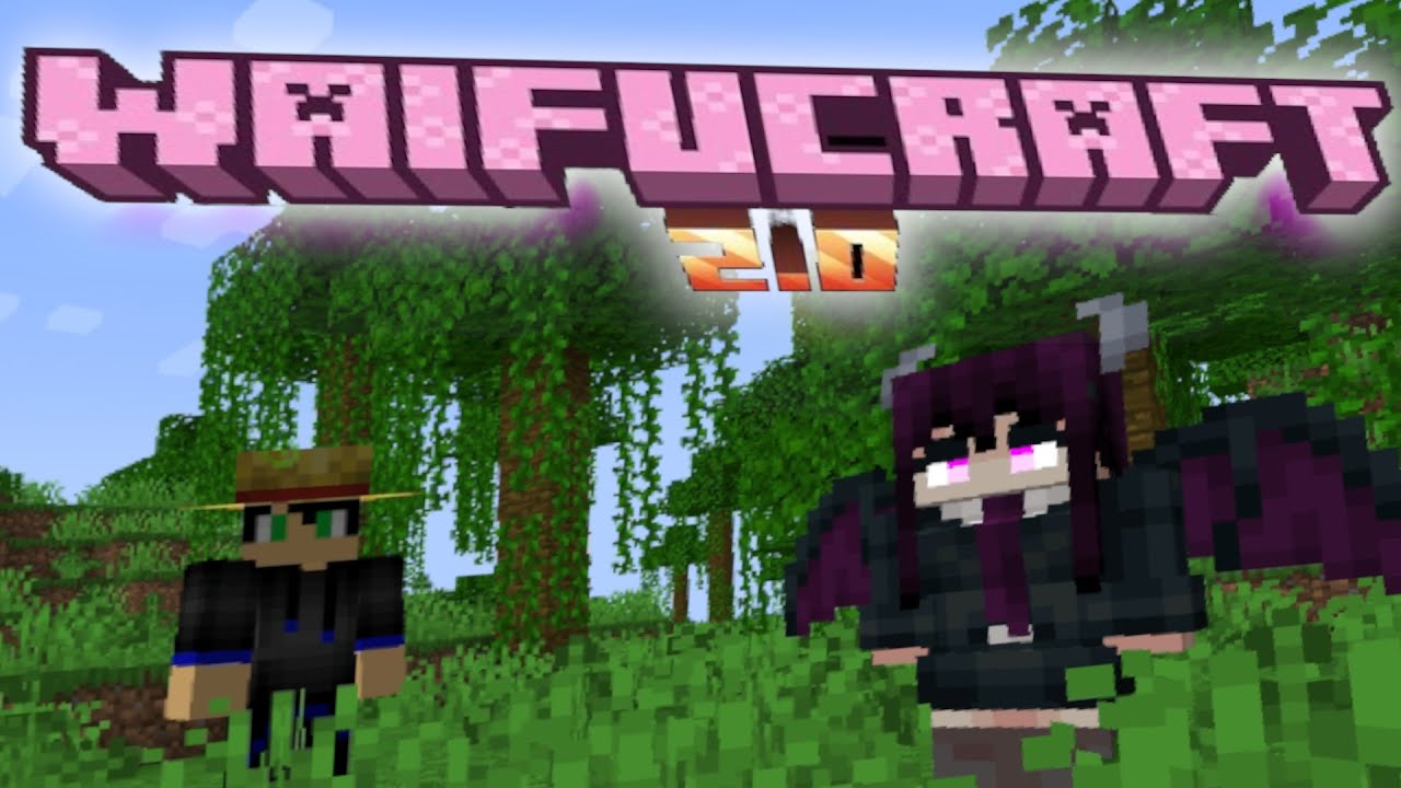 Too many "Pets" in Waifucraft Minecraft mod - YouTube