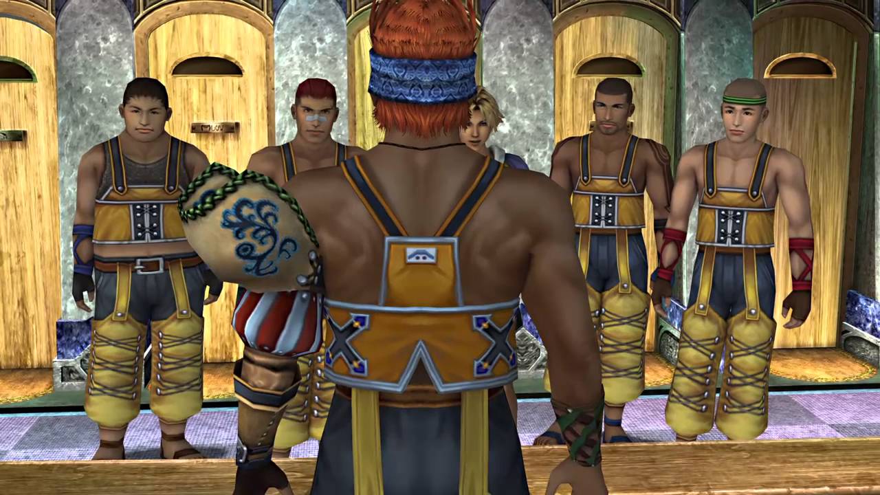 Blitzball gameplay: Besaid Aurochs own the Luca Goers! FINAL FANTASY X ...