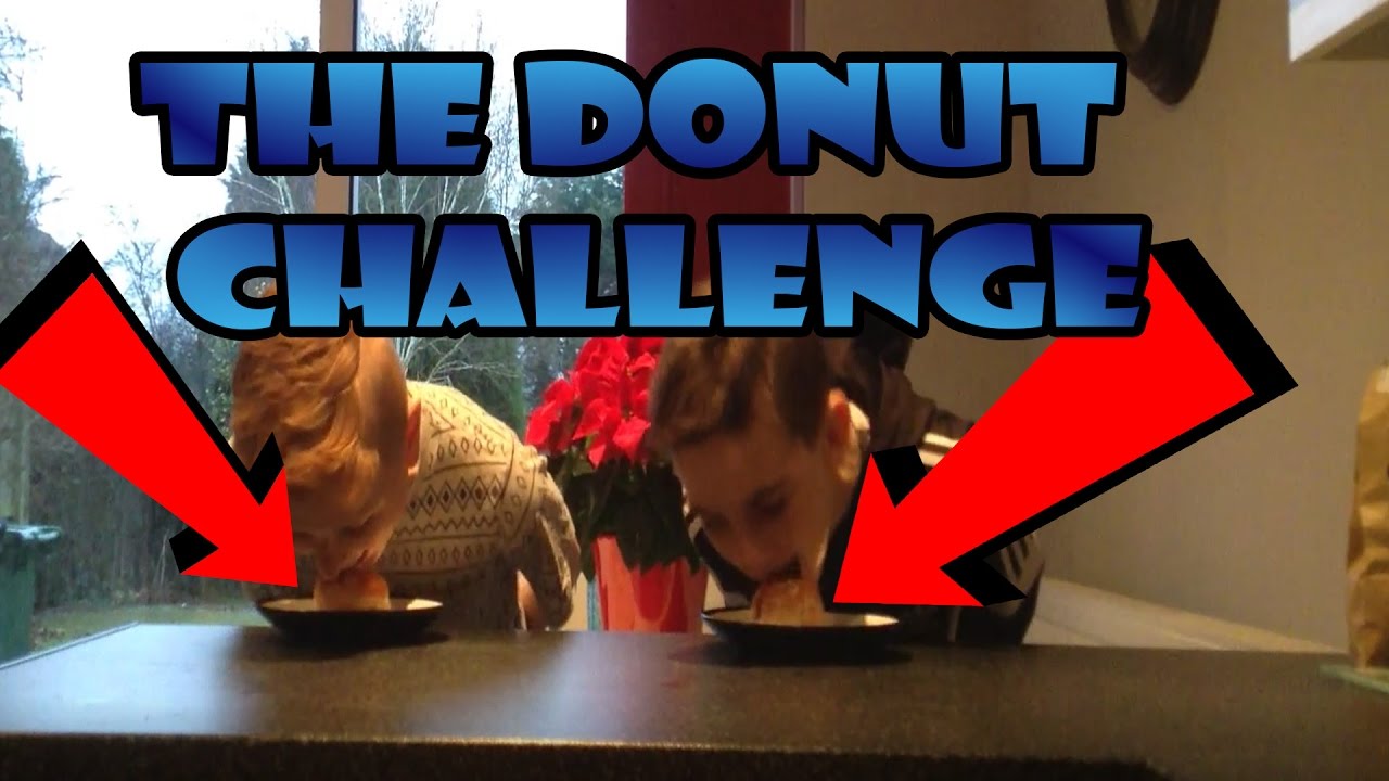 THE DONUT CHALLENGE!!!!!!!!!!!! (WITH ITSJOSH) - YouTube