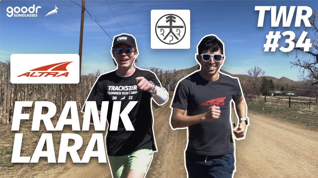 Frank Lara (ALTRA pro, 61min Half Marathon) Talking While Running #34 ...