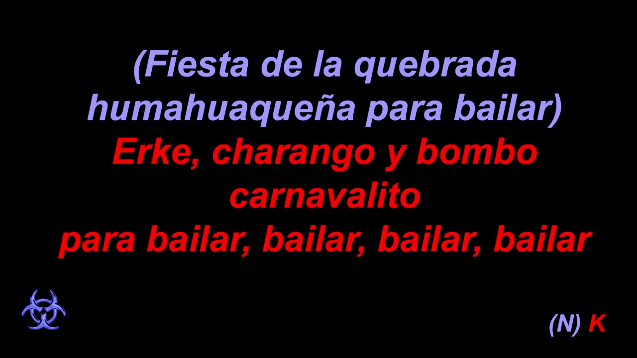 King Africa - Carnavalito El Humahuaqueño con letra - YouTube