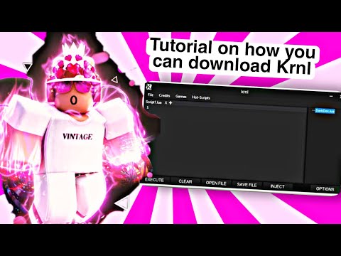 Tutorial on how you can download Krnl in your pc or laptop (Roblox ...
