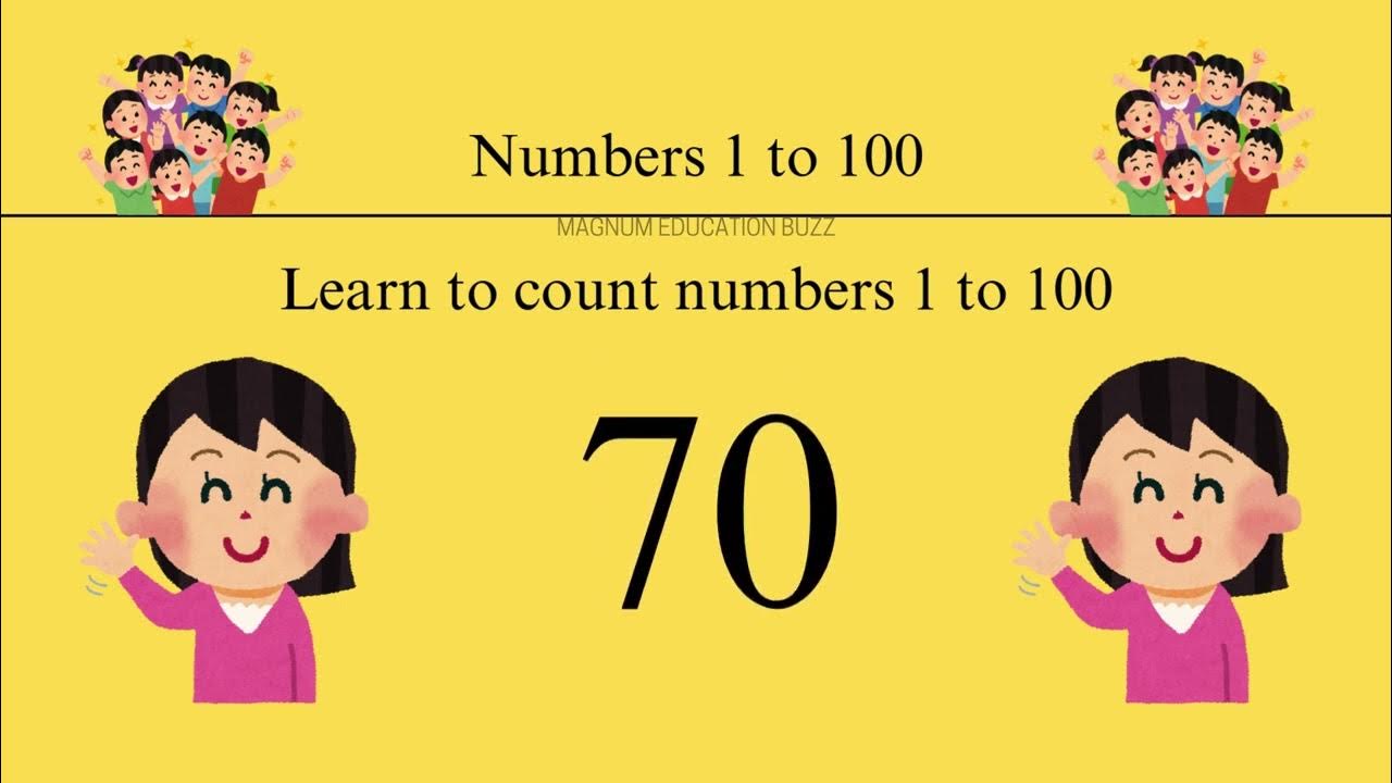 Count to 1-100 | Learn Counting | Number Song 1 to 100 | One To Hundred ...