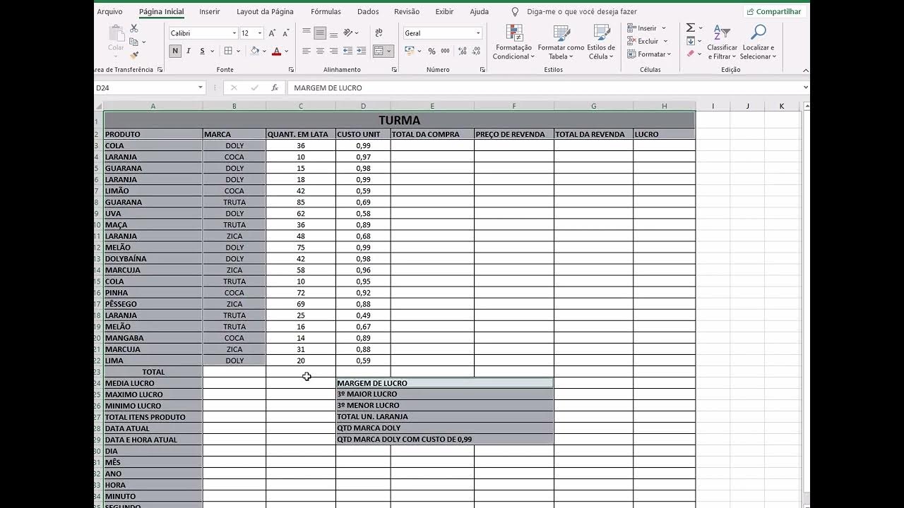 Aula 2 Excel - YouTube