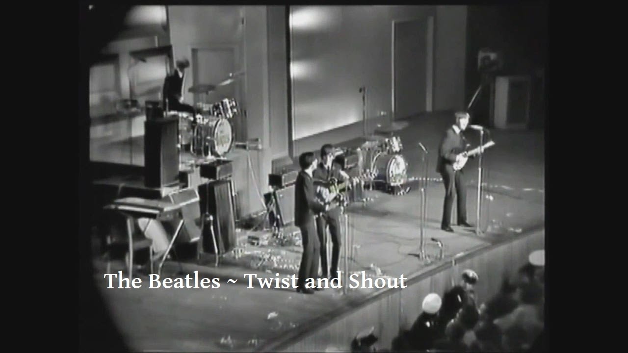 The Beatles ~ Twist and Shout ~ 1964 ~ Live Video, At Festival Hall ...