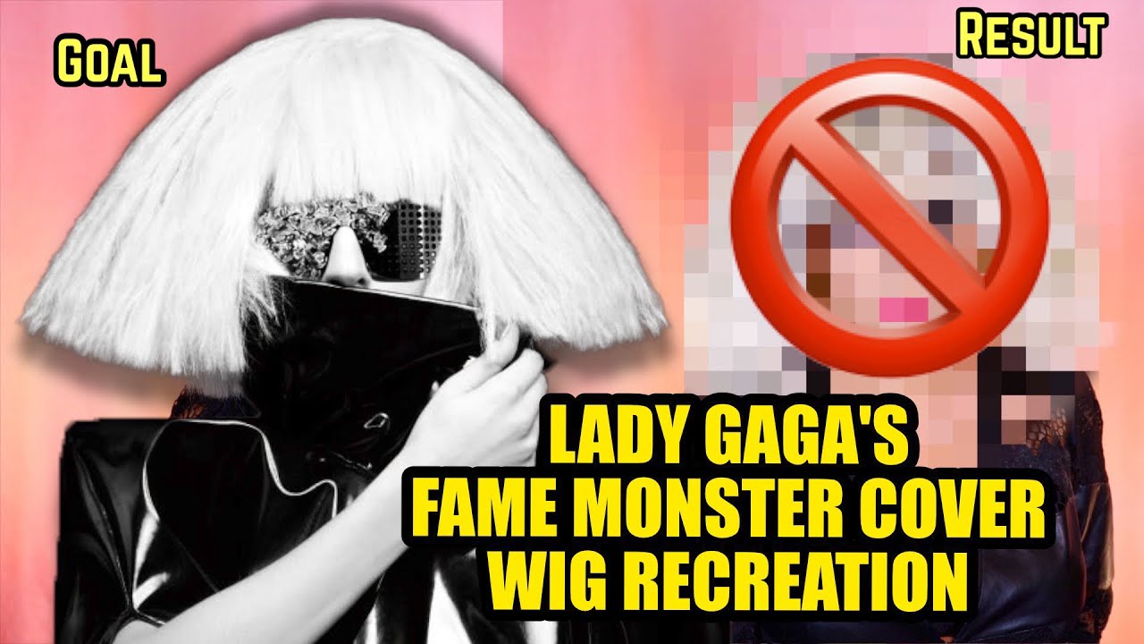 LADY GAGA'S FAME MONSTER WIG RECREATION - YouTube