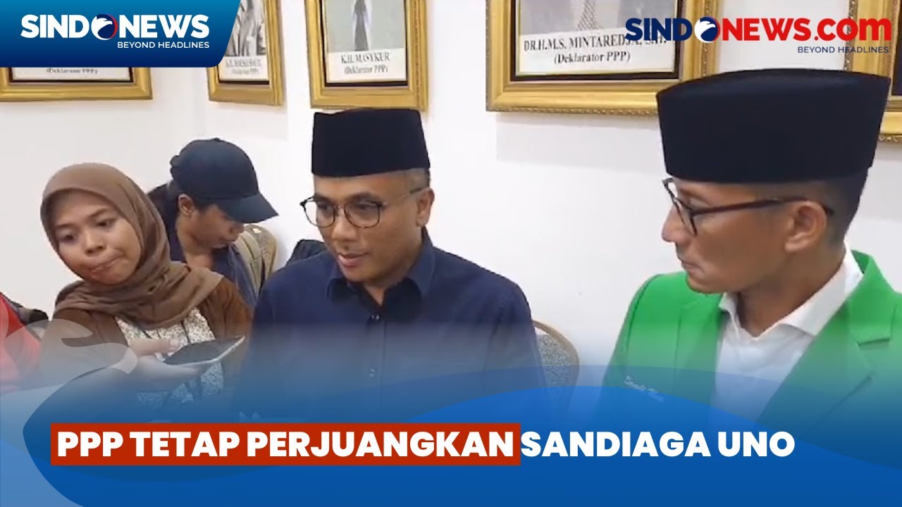 Jelang Pilpres, PPP Tetap Perjuangkan Sandiaga Uno Jadi Cawapres Ganjar ...