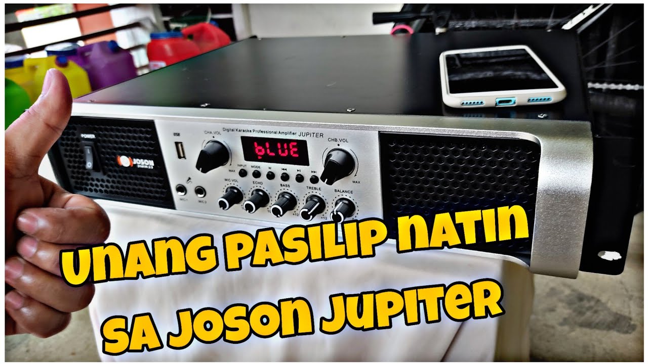 Joson Jupiter Amplifier Unang Pasilip, Semi Integrated Power Amplifier ...