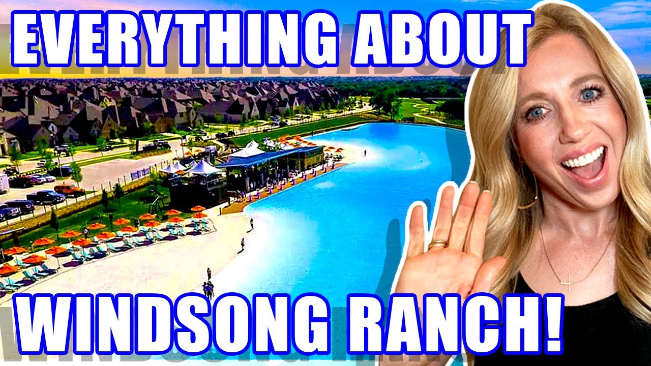 A LAGOON in DALLAS TX | Windsong Ranch | Dallas TX - YouTube