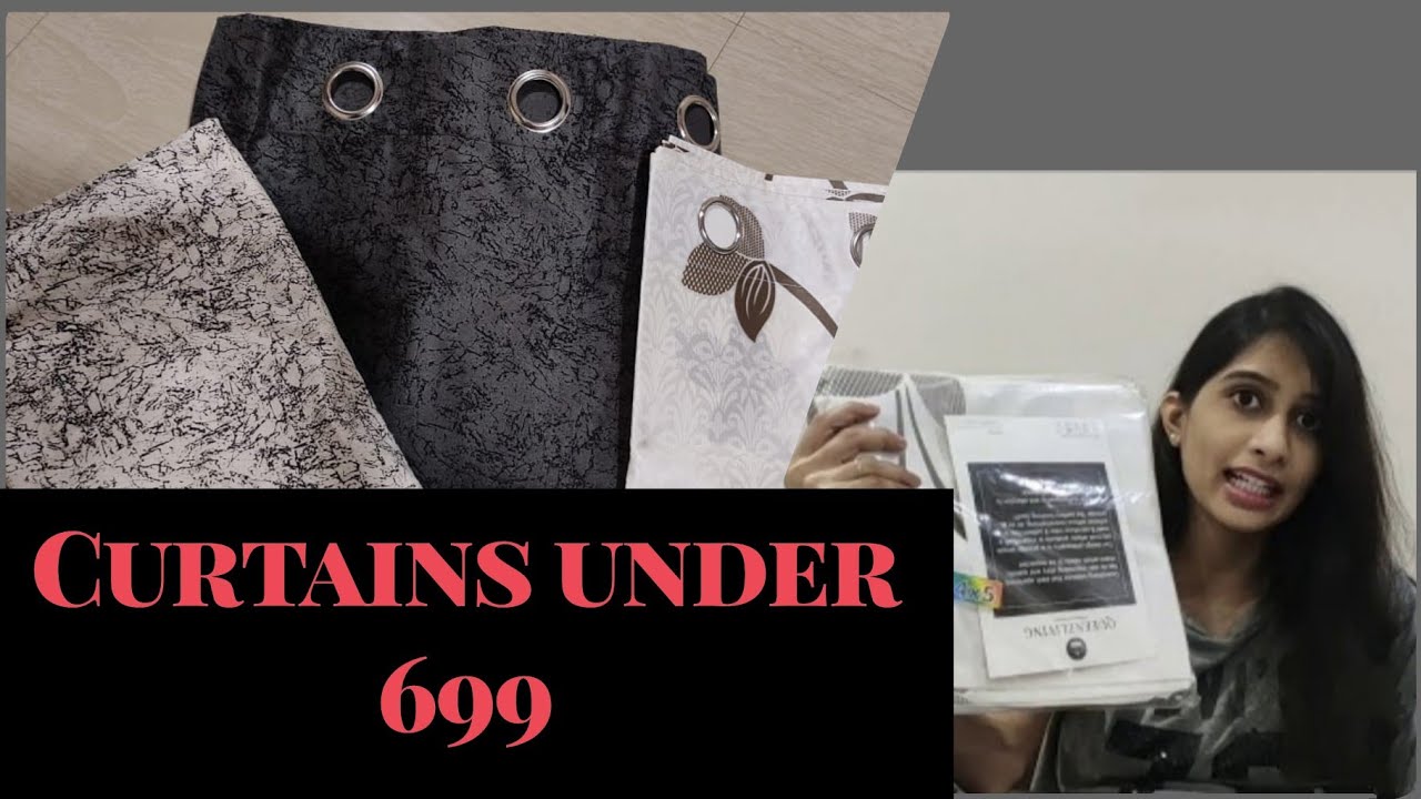 Amazon Haul/Window curtains under 699/affordable curtain collection ...