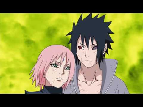 Sakura and Sasuke Romantic Scene - Naruto Shippuden Episode 470