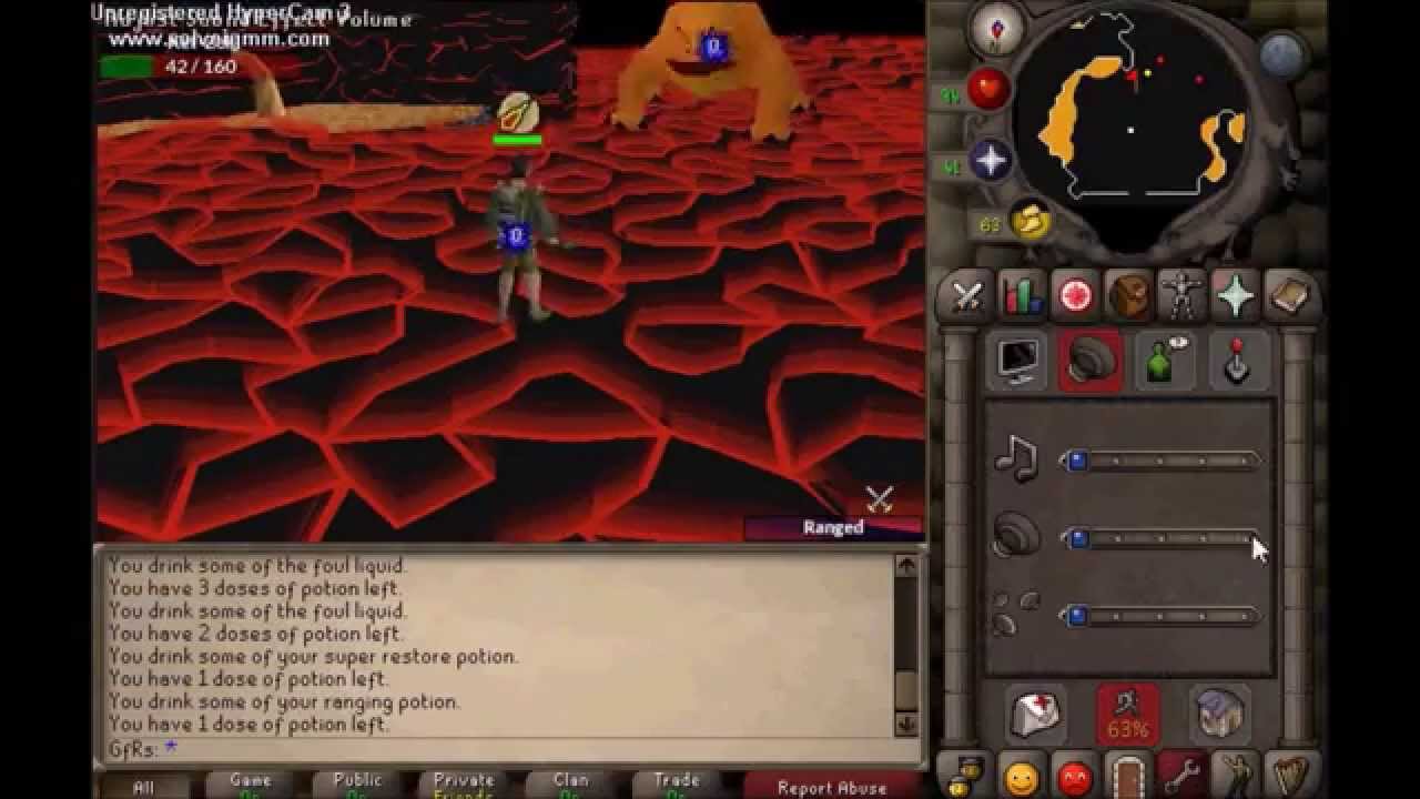 Oldschool Runescape Fire cape - YouTube