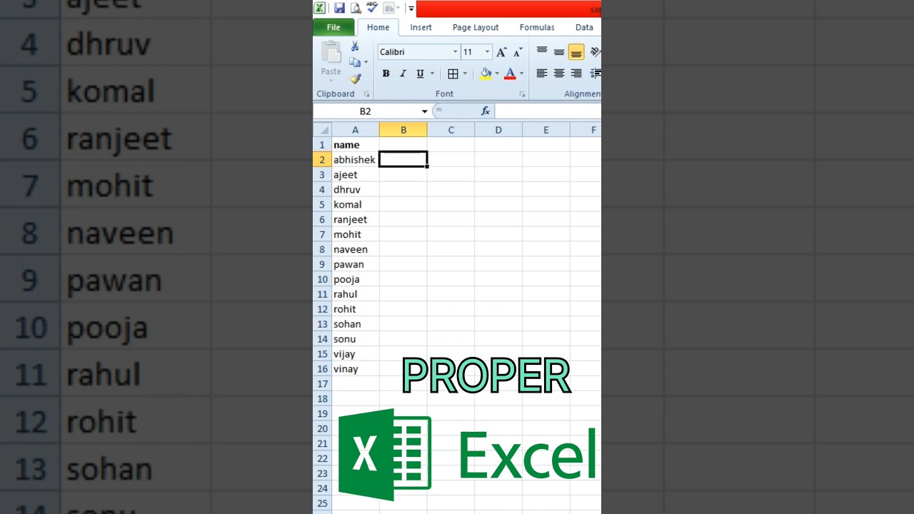 Proper Function Proper Function In Excel How To Use Proper Function In Excel excel viral Proper Function Proper Function In Excel How To Use Proper Function In Excel excel viral