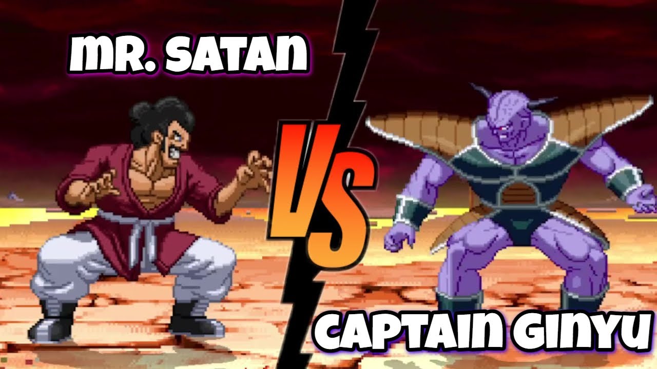 Captain Ginyu Vs Mr. Satan dragon ball fights / mugen - YouTube