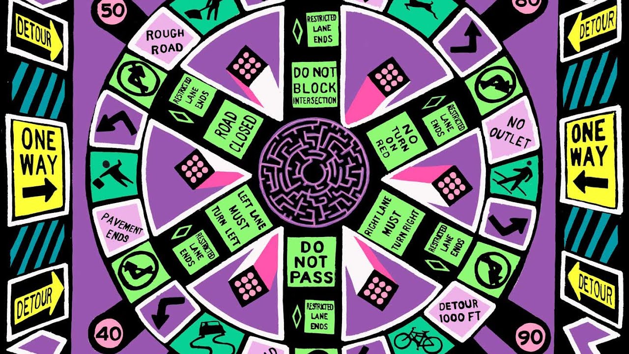 'Rat Race' original framed artwork by Chris Freyer - YouTube