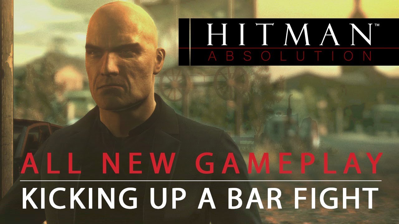 Hitman Absolution - All new gameplay: Kicking up a bar fight - YouTube