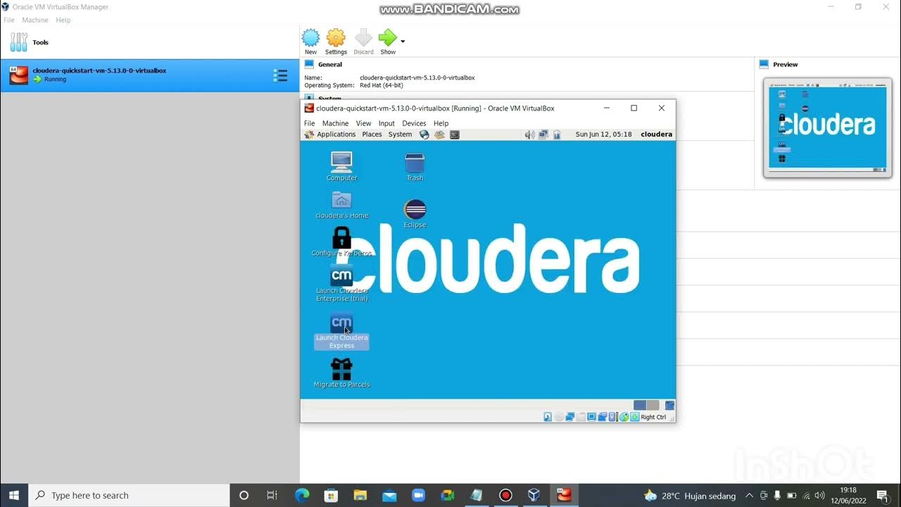 Install Hadoop User Ekperience di Cloudera - YouTube