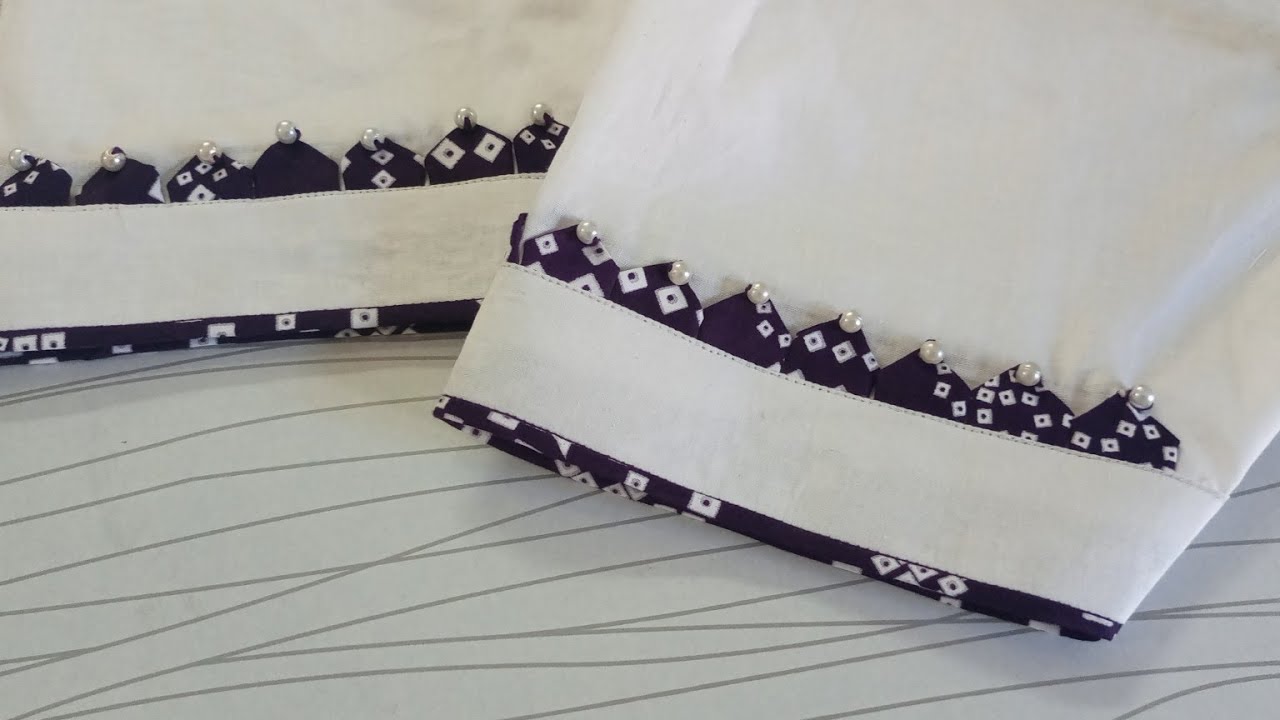 Shalwar Poncha Design Cutting And Stitching/Trouser Design/Samosa ...