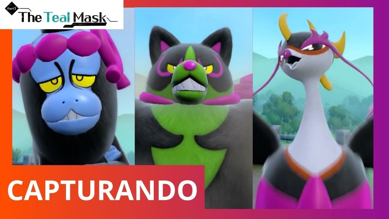CAPTURANDO O TRIO (Okidogi, Munkidori e Fezandipiti) DA DLC | Pokémon ...