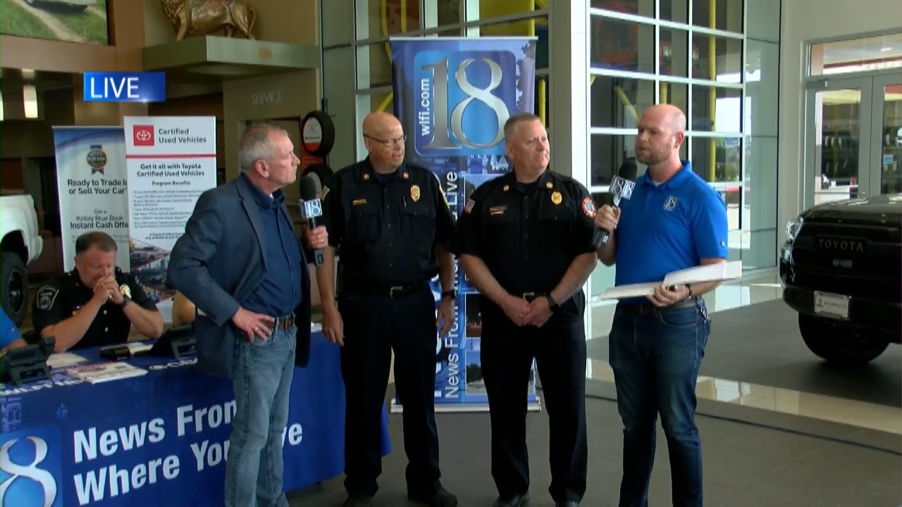 Live Interview: Lafayette Fire Chief Brian Alkire and West Lafayette ...