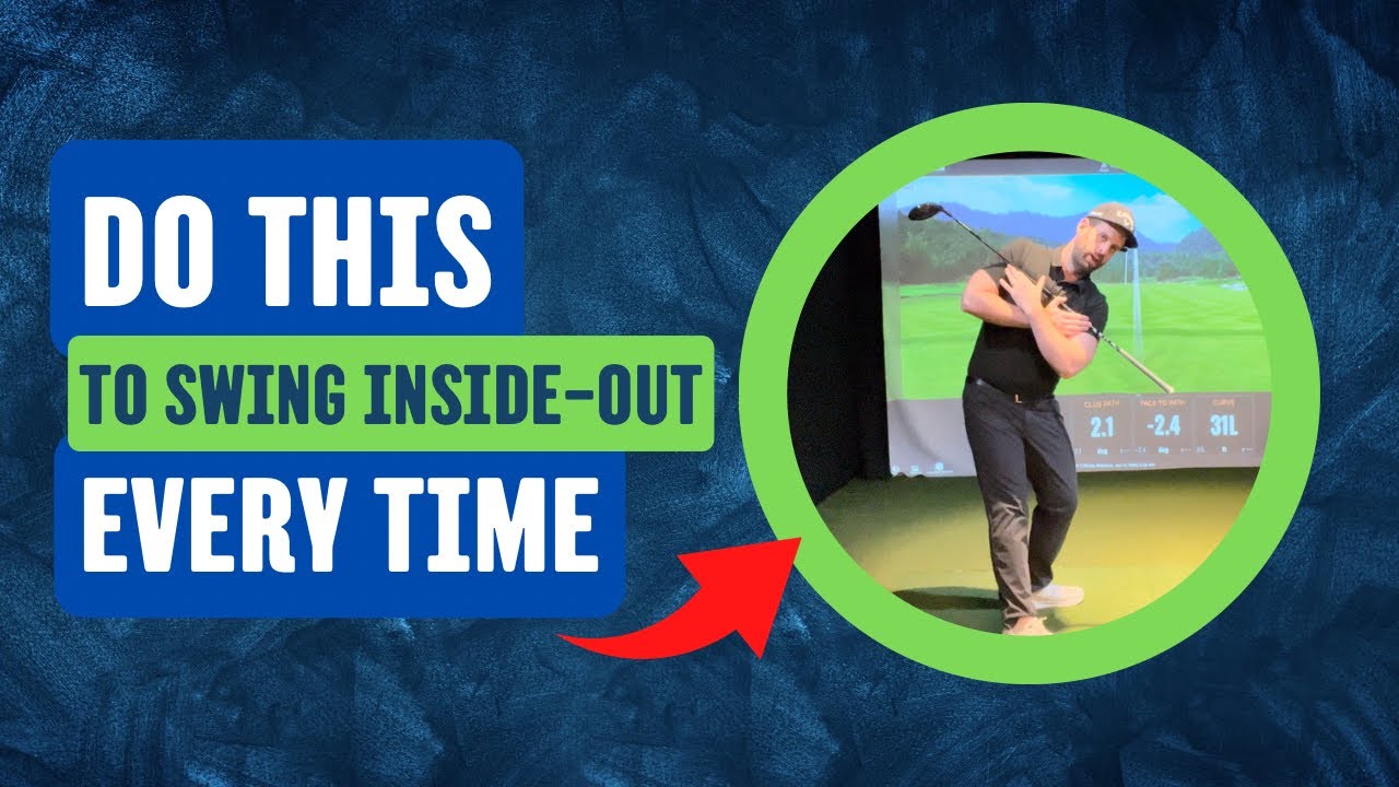 DO THIS to Swing INSIDE-OUT (Club Path) EVERYTIME! - YouTube