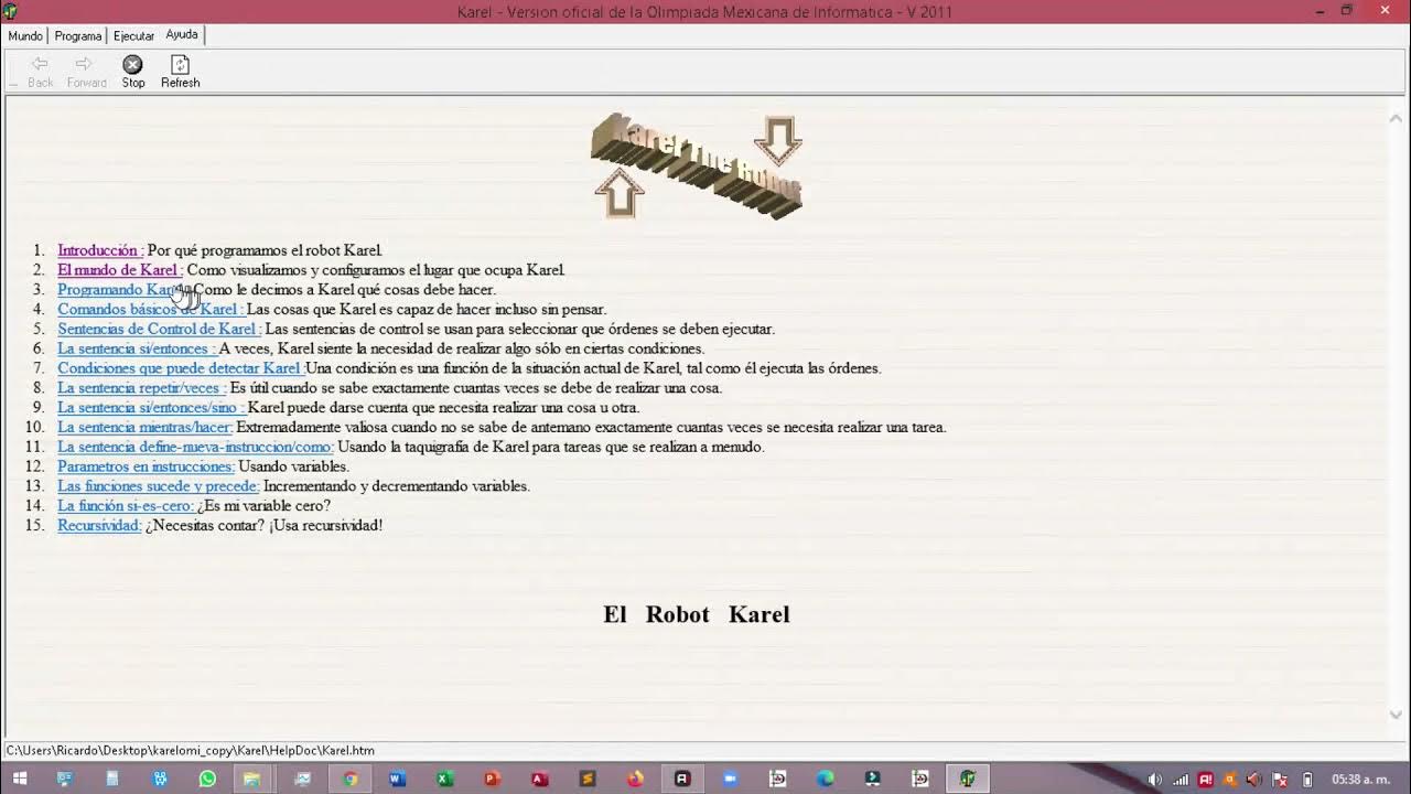 KAREL - Ejercicios 1, 2 y 3 - YouTube