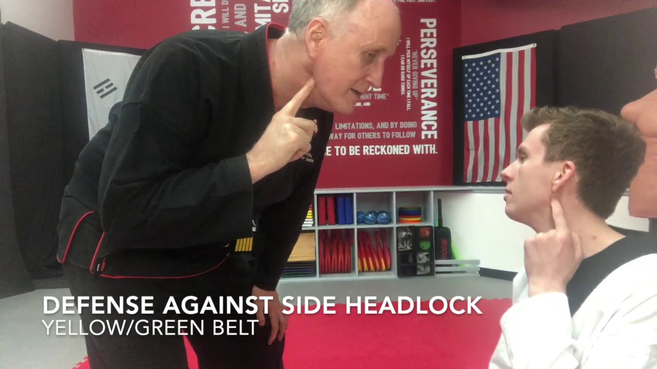 Self Defense - Defense Against Side Headlock - YouTube