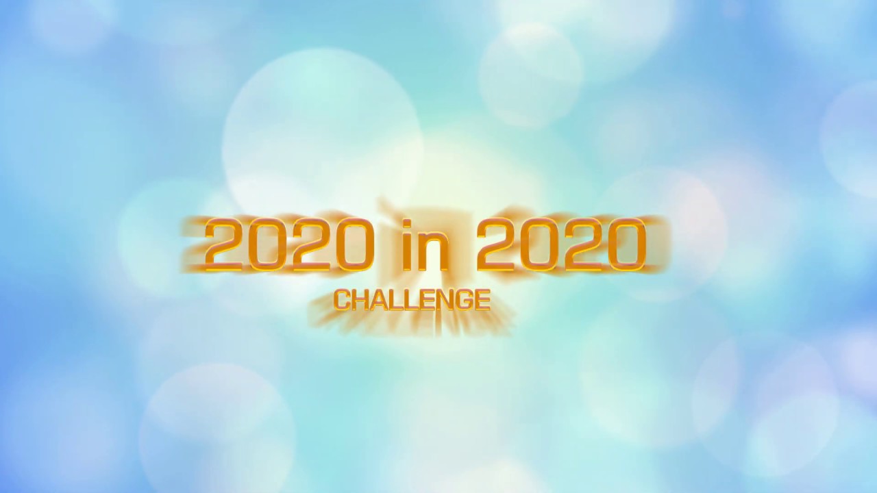 The 2020 in 2020 Challenge - Monthly Tracker Tutorial - YouTube