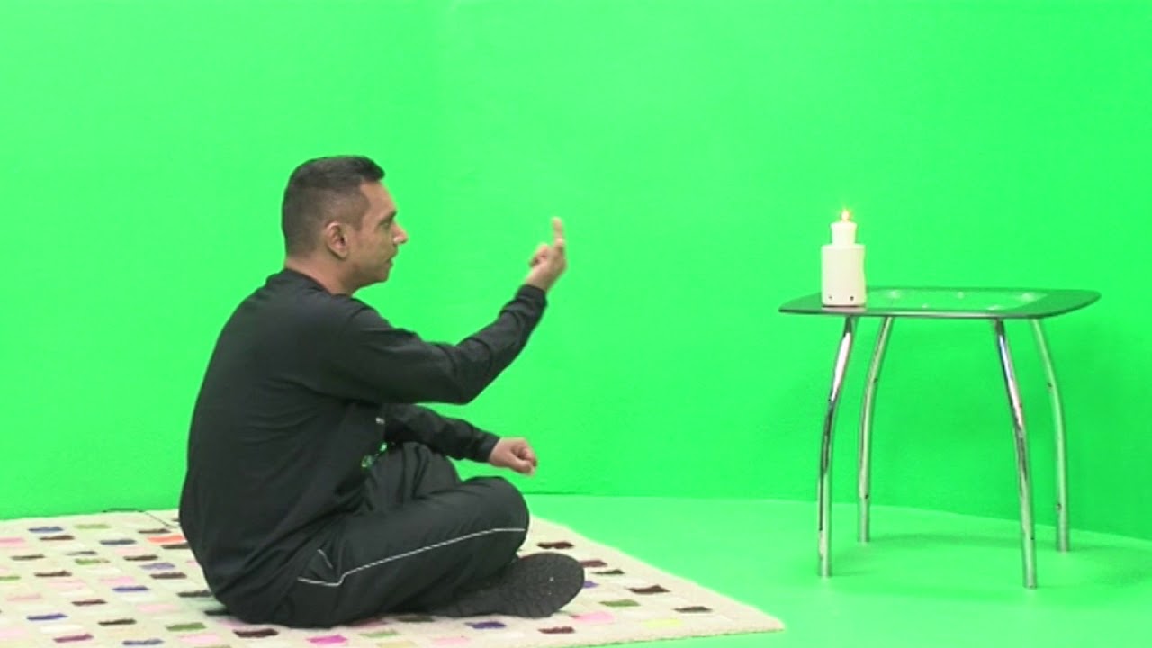 Candle Flame Gazing Meditation Introduction & Brief Demo by Syed Mazhar ...