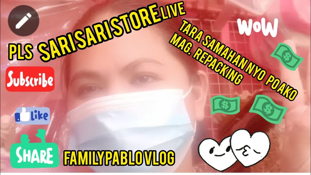 #SarisariStore #familypabloVlog Hi guys tara samahan nyoko mag repack ...