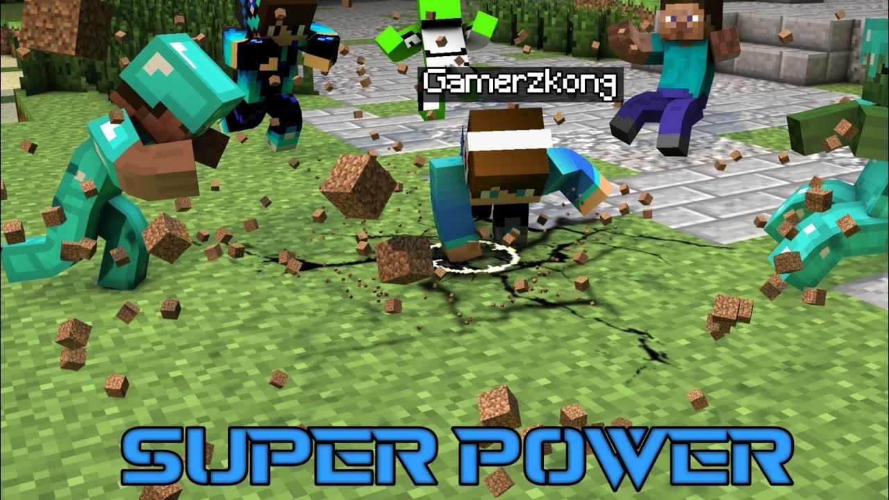 Download super power mod in minecraft pe | HINDI | Minecraft but you ...