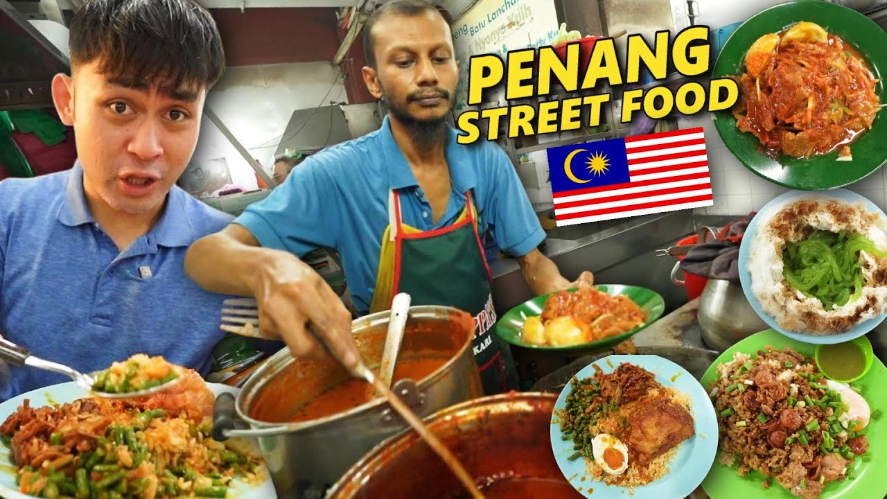 EATING 10 Must Try Street Food of Malaysia🇲🇾 Street Food Heaven of ...