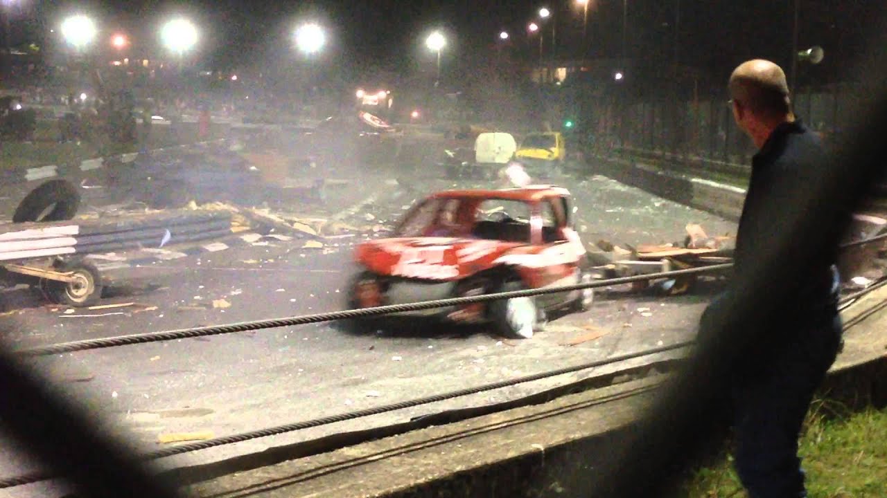 Ringwood Raceway (Matchams) - Caravan Banger Racing - September 2014 ...