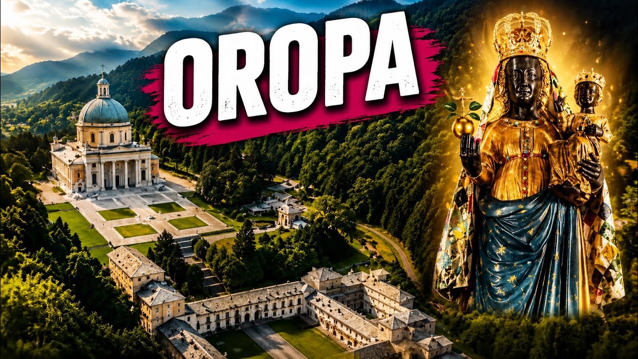 Sacred Journey: Stunning 4K Tour of Oropa Sanctuary - YouTube