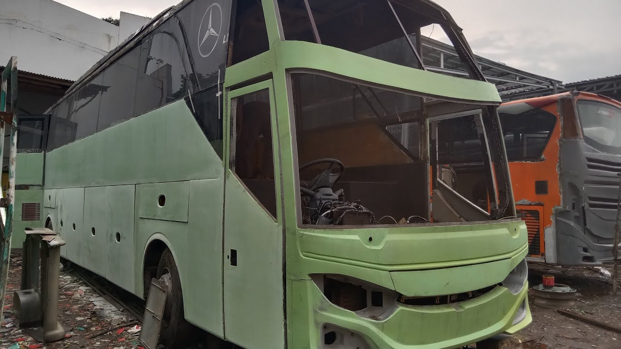 SEGIMANAKAH UPDATE DEMPUL DAN INTERIOR PADA BUS KPM 0500R - YouTube