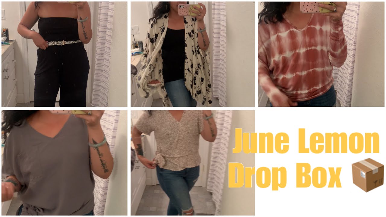 June Lemon Drop Box - YouTube