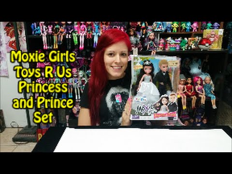 Moxie Girlz Princess & Prince Doll set Toys R Us Review - YouTube