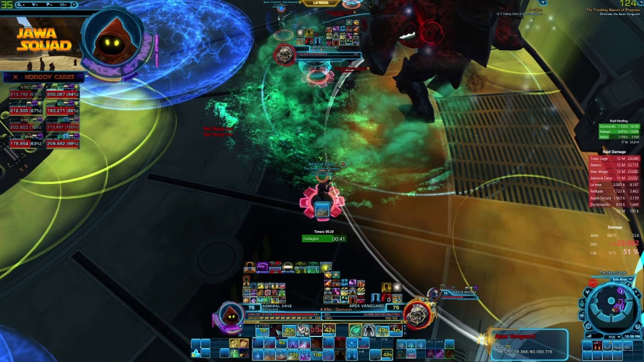 SWTOR - Jawa Squad - Apex Vanguard (6.1.4) - DPS POV - YouTube