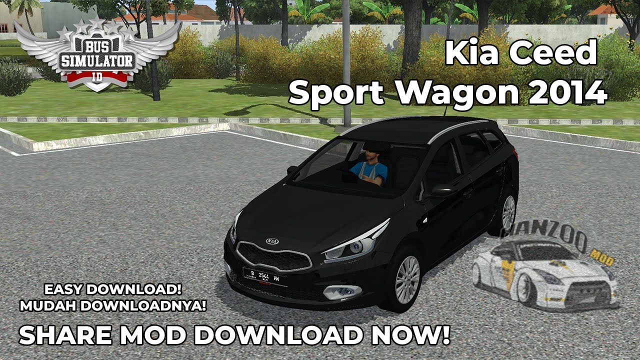 Share Mod Kia Ceed Sport Wagon 2014 - BUSSID NEW PATCH || HANZOO MOD ...