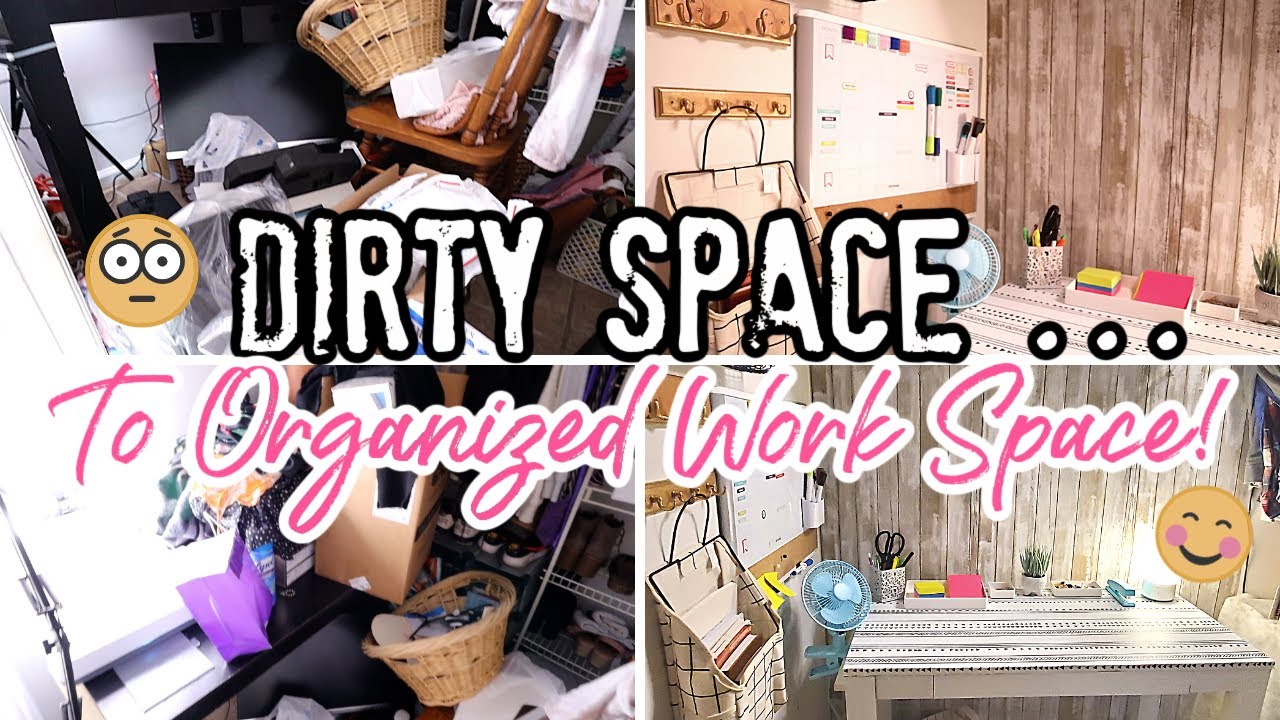 DISASTER CLEAN WITH ME!!! | DIRTY CLOSET TRANSFORMATION! CLOSET TO ...