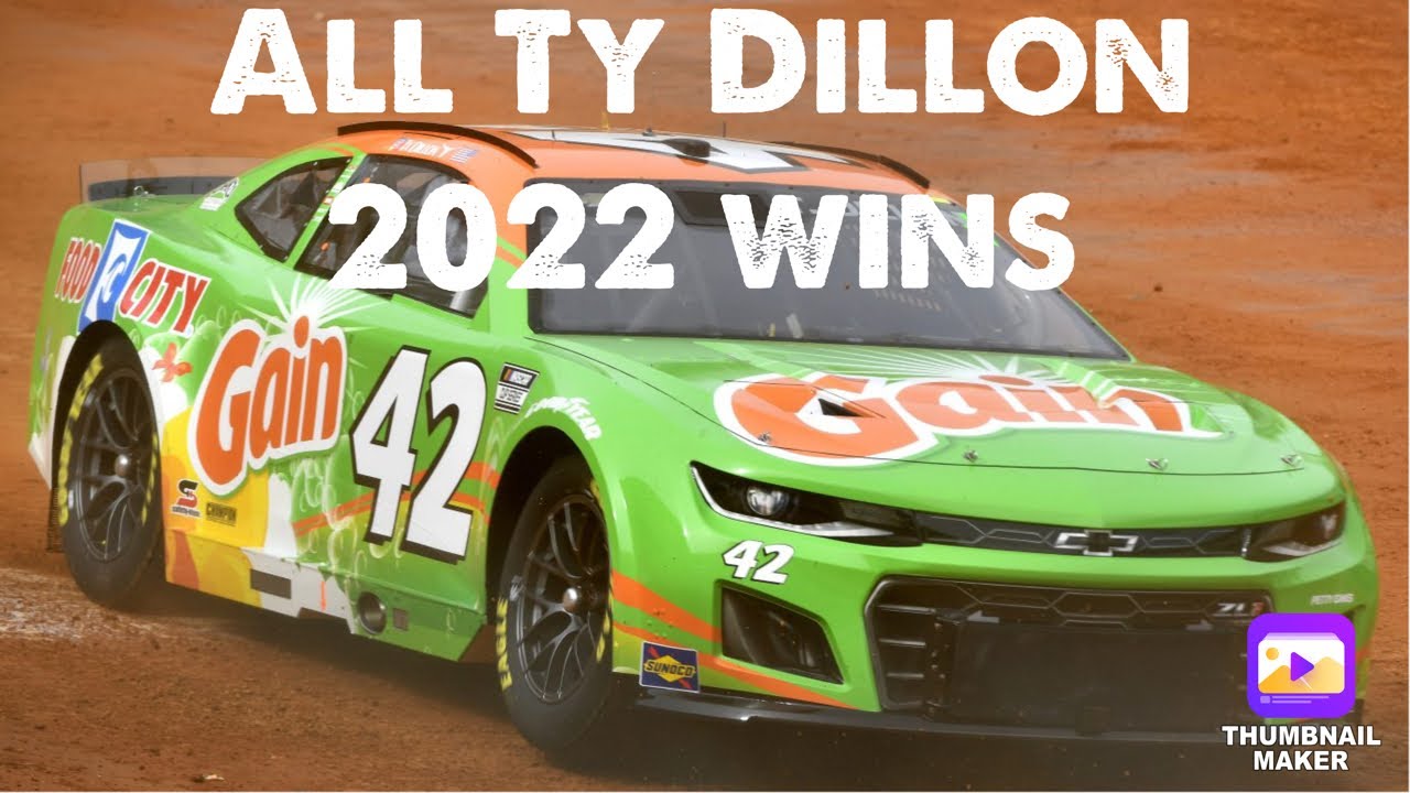 All of Ty Dillon’s Nascar wins in 2022 - YouTube